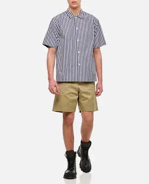 Sacai Short-sleeve Cotton Shirt