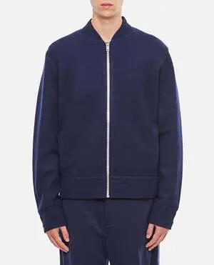Givenchy Varsity Knit Blazer - Blue