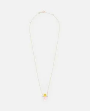 ALIITA Sombrilla 9ct Gold Necklace - Yellow