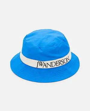 JW Anderson Bucket Hat With Logo - Sky Blue