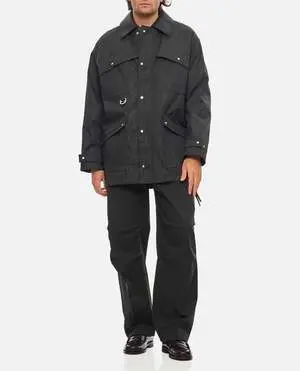 Fendi Blouson With Logo - Grey