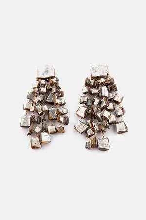 GFW Long Dangle Earrings - Silver