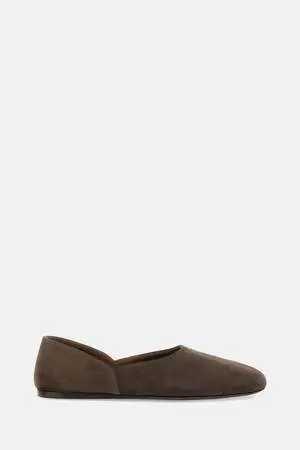 Khaite Ballerina Flat - Brown