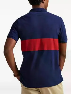 Polo Ralph Lauren Crest-embroidered Polo Shirt - Blue