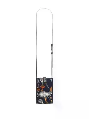INOUI EDITIONS Floral-print Cross Body Bag - Blue