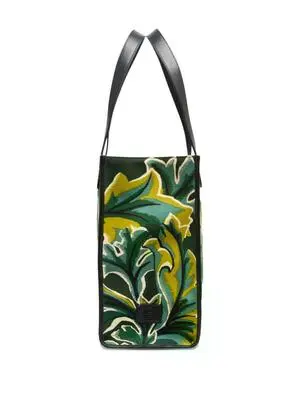 INOUI EDITIONS Leaf-print Tote Bag