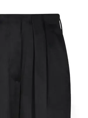 Giorgio Armani Pleated Trousers - Black
