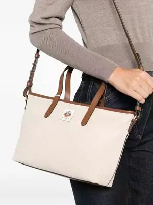 Bally Canvas Tote Bag