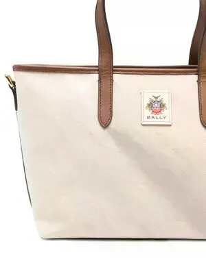 Bally Canvas Tote Bag