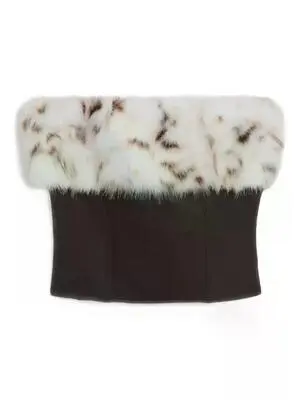 Apparis Ivy Tube Top - Black