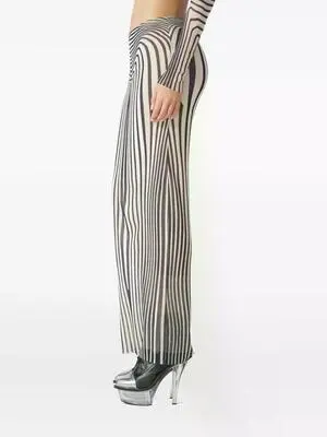 JEAN PAUL GAULTIER Striped Skirt - Neutrals