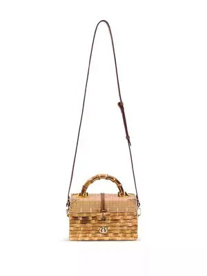 ISLA Eleonora Rattan Shoulder Bag