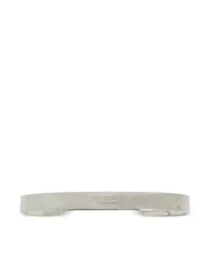 JIL SANDER Logo-engraved Bracelet - Silver