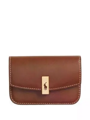 Polo Ralph Lauren Logo-plaque Leather Wallet - Brown