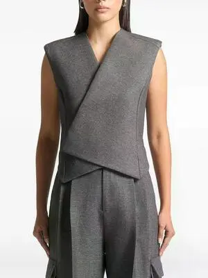 Maniere De Voir Textured Vests For Women