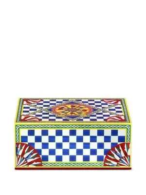 Dolce & Gabbana Rectangular-shape Poker Set - Blue