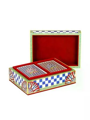 Dolce & Gabbana Rectangular-shape Poker Set