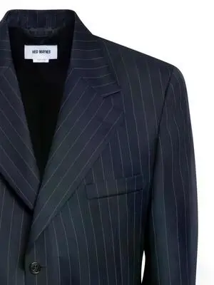 HED MAYNER Pinstripe Button Jacket