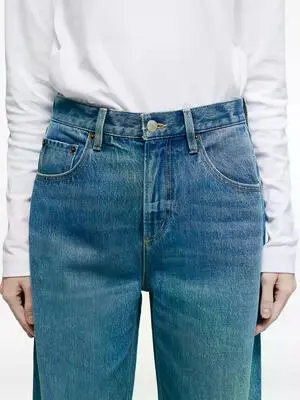 HEY JOANIE Arc Pocket Wide Leg Jeans