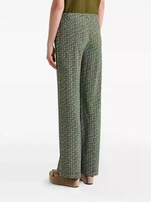 Malìparmi Geometric-pattern Palazzo Pants
