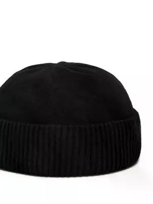 Giorgio Armani Ribbed-trim Beanie