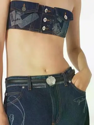 JEAN PAUL GAULTIER Wax Seal Belt