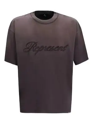 REPRESENT Crew-neck Logo T-shirt