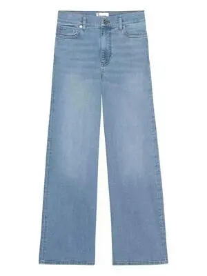 FRAME Wide-leg Denim Jeans - Blue