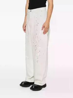 ÉTUDES STUDIO Paint-splatter Carpenter Jeans