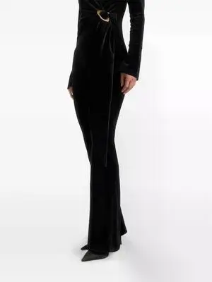 Manière De Voir Velour-effect Jumpsuit