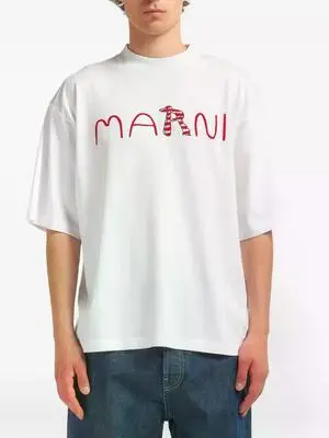 Marni Embroidered T-shirts For Men