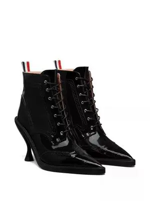 Thom Browne 90mm Wingtip Leather Boots