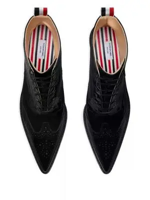 Thom Browne 90mm Wingtip Leather Boots