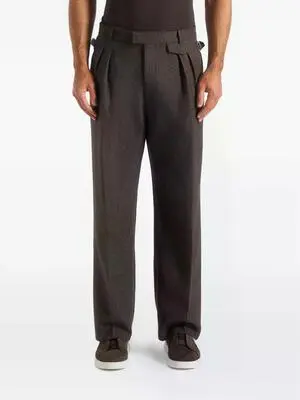 Manière De Voir Pierre Twin Pleat Tailored Trousers