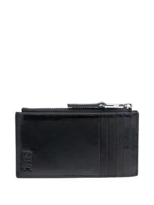 DIESEL® Embossed Zip Card Case