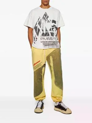RRR123 Graphic-print Track Pants