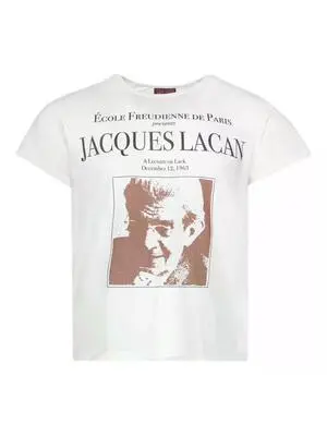 PRAYING Jacques Lacan Graphic-print T-shirt