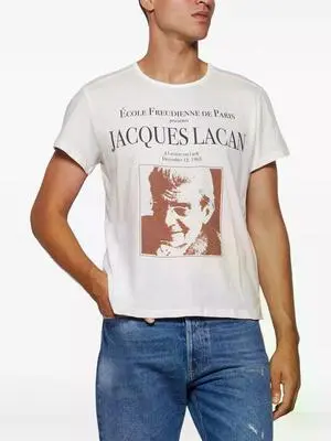 PRAYING Jacques Lacan Graphic-print T-shirt