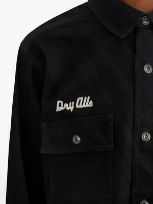 HUMAN MADE Embroidered Work Shirt - Black