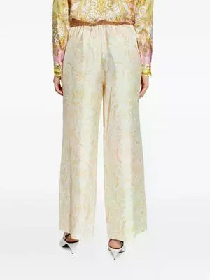 Versace Floral-patterned Trousers
