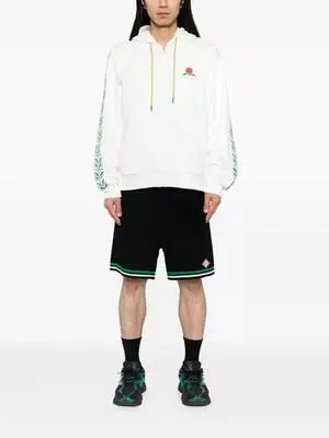 Casablanca Laurel Tape Zip Up Hoodie Jacket