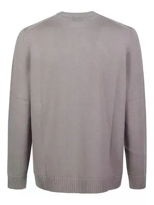 DRUMOHR Ribbed Crew-neck Sweater - Grey
