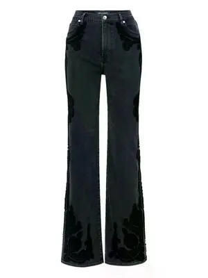Veronica Beard Embroidered Jeans