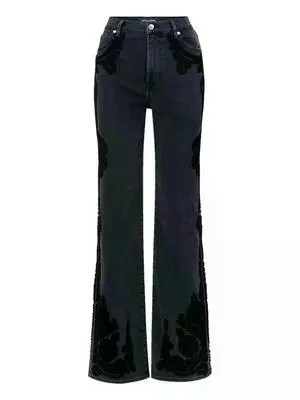 Veronica Beard Embroidered Jeans