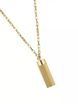 IVI Ribbed Pendant Necklace