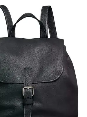 Giorgio Armani Buckled Backpack