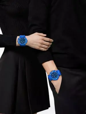 Versace Vertime 45mm Chronograph Watch - Blue