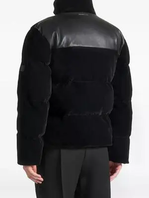 Manière De Voir Velvet Puffer Jacket