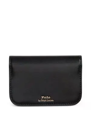 Polo Ralph Lauren Logo-plaque Leather Wallet - Black