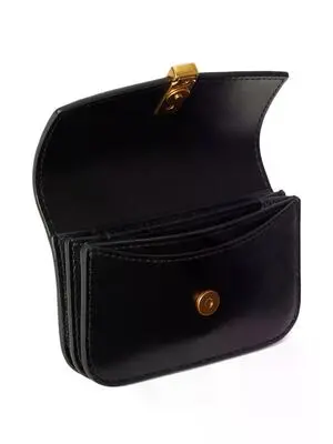 Polo Ralph Lauren Logo-plaque Leather Wallet - Black